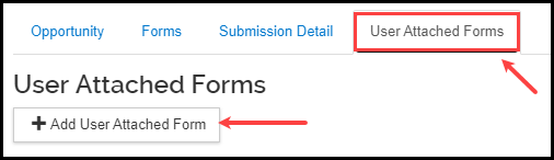 User Attached Forms | MSU Sponsored Programs Administration